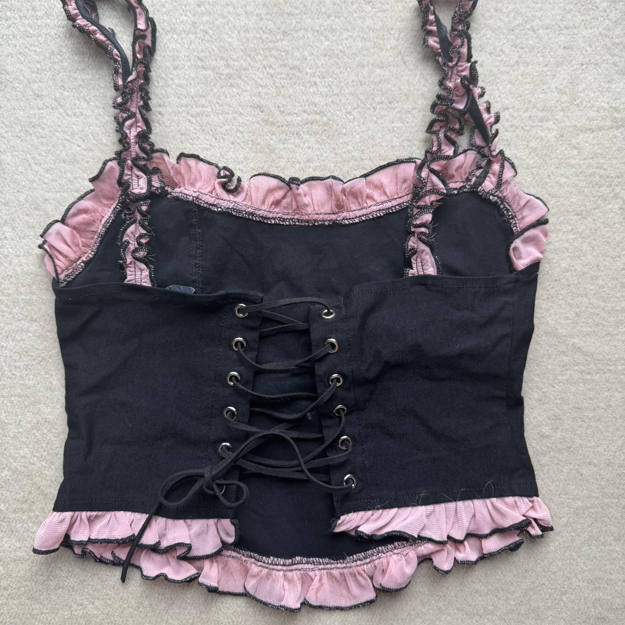 Motel Rocks corset top Fabric is stretchy so I... - Depop