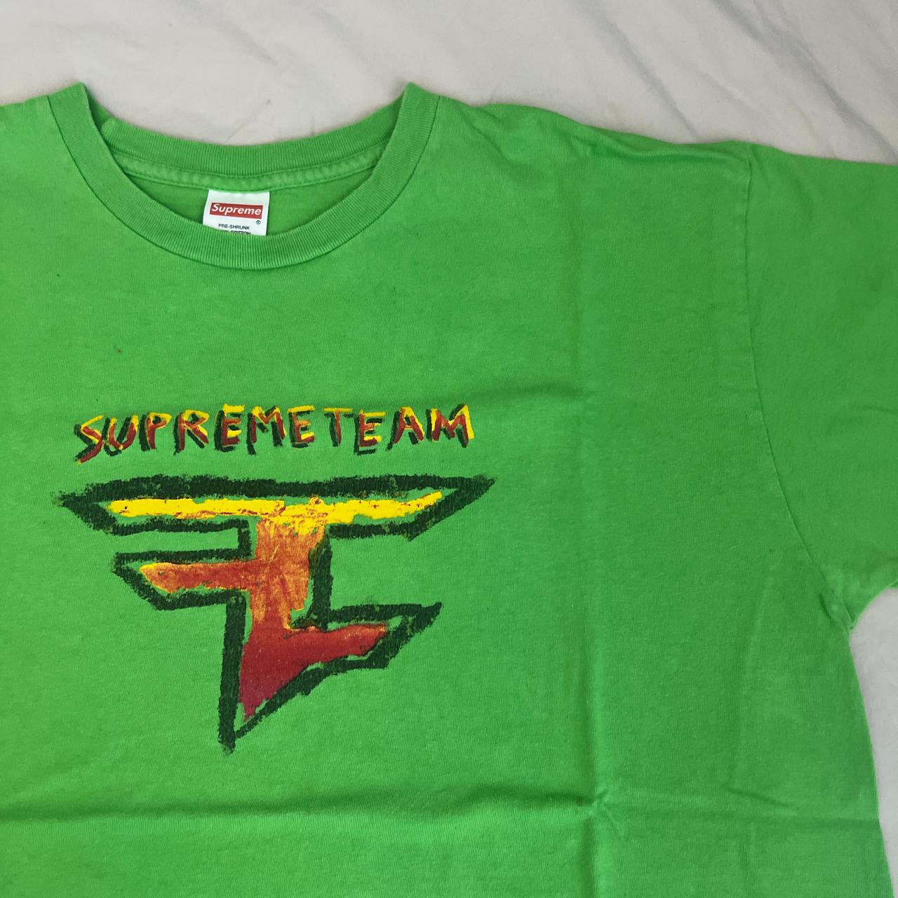 supreme faze t shirt size xl, 23.5” width great... | Depop