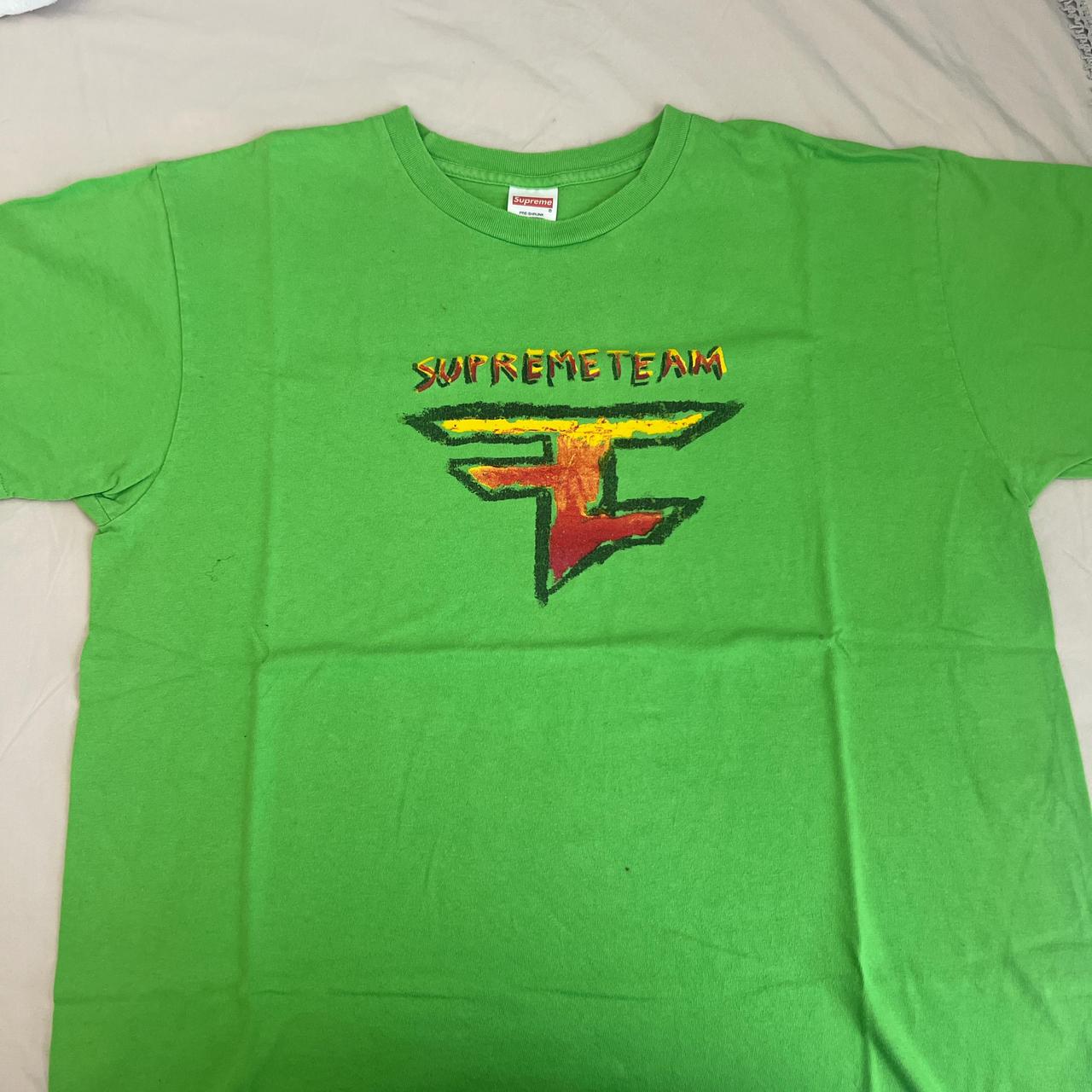 supreme faze t shirt size xl, 23.5” width great... | Depop