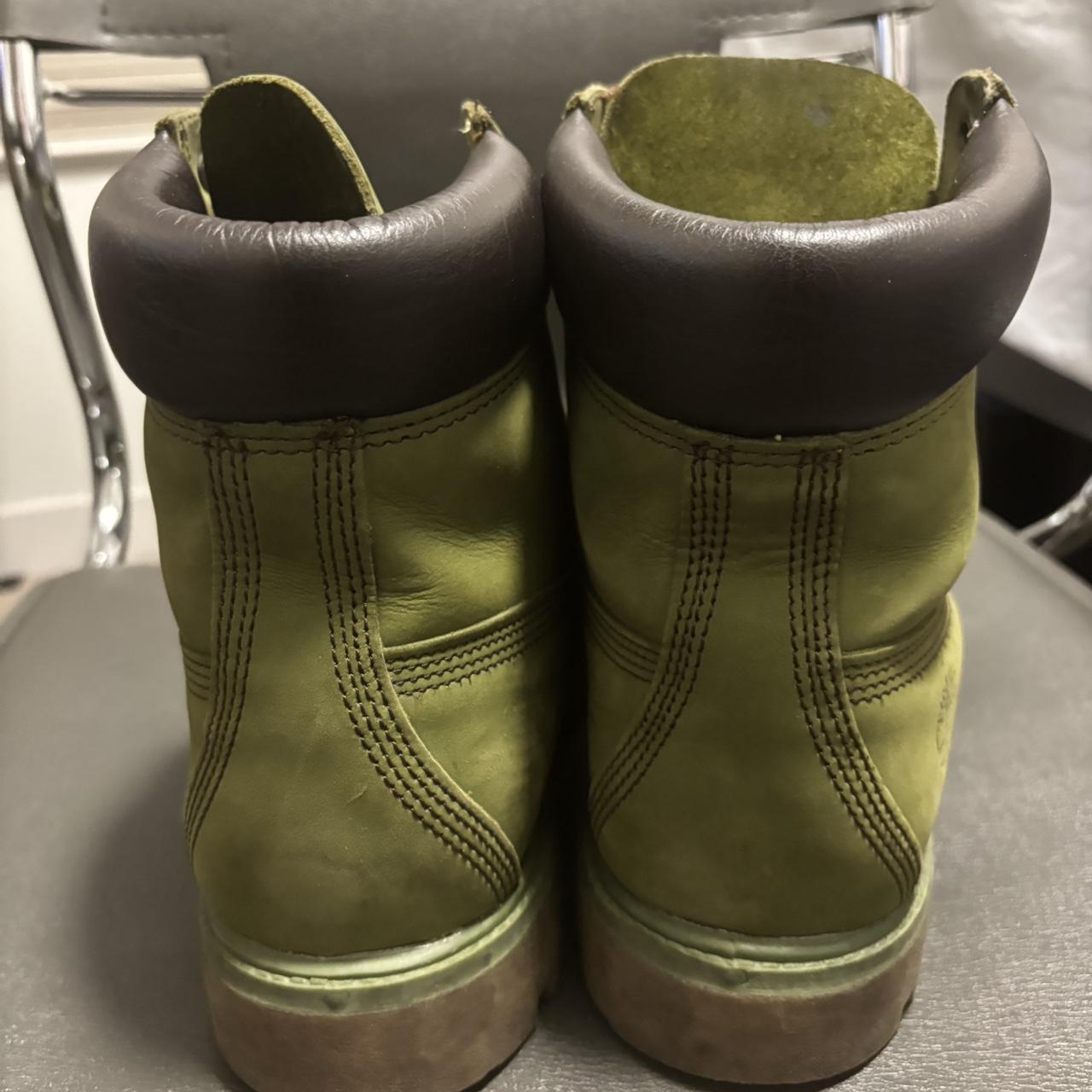 Green timbs - Depop