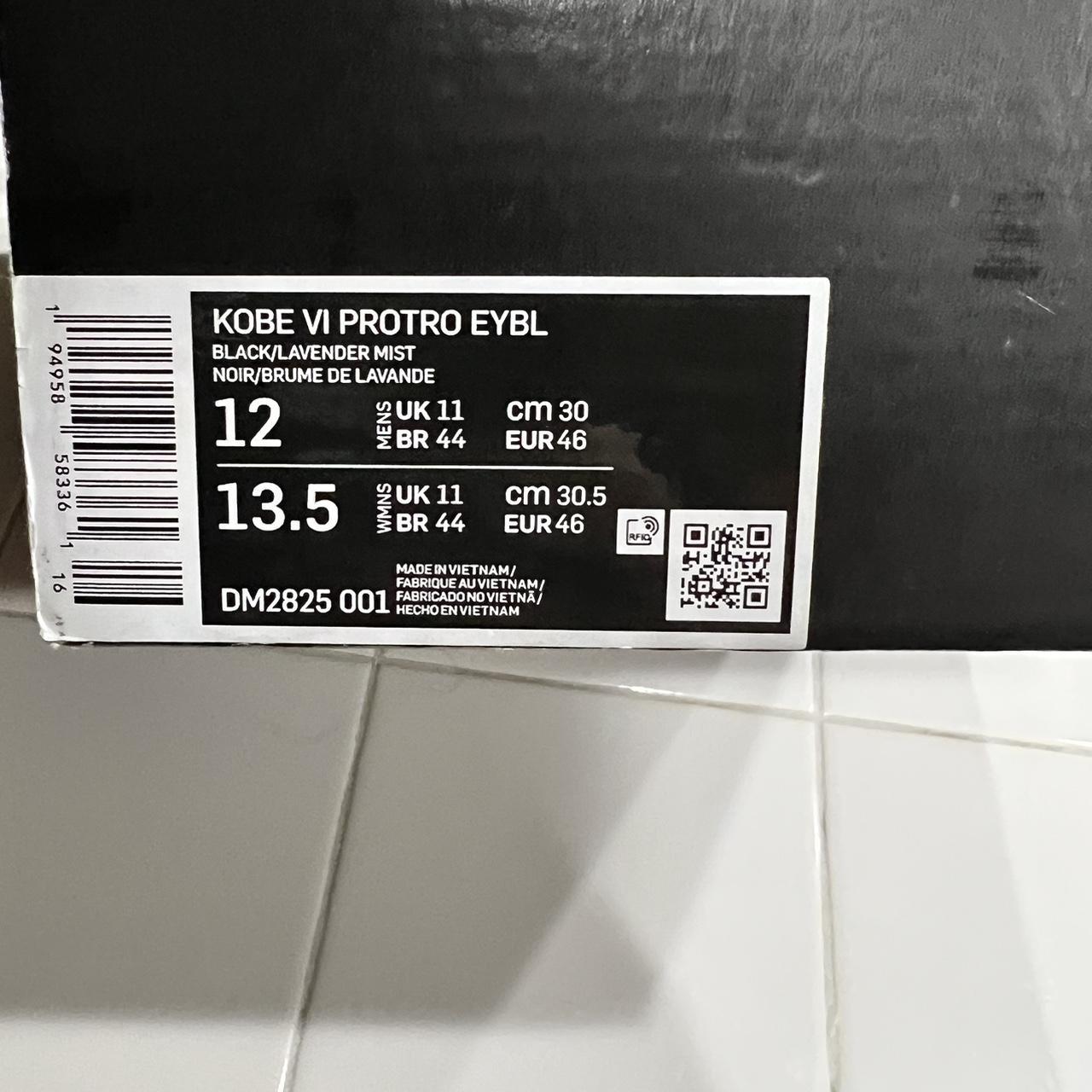 Kobe 6 Protro EYBL (2020) Ds size 12 in hand Sizes... - Depop