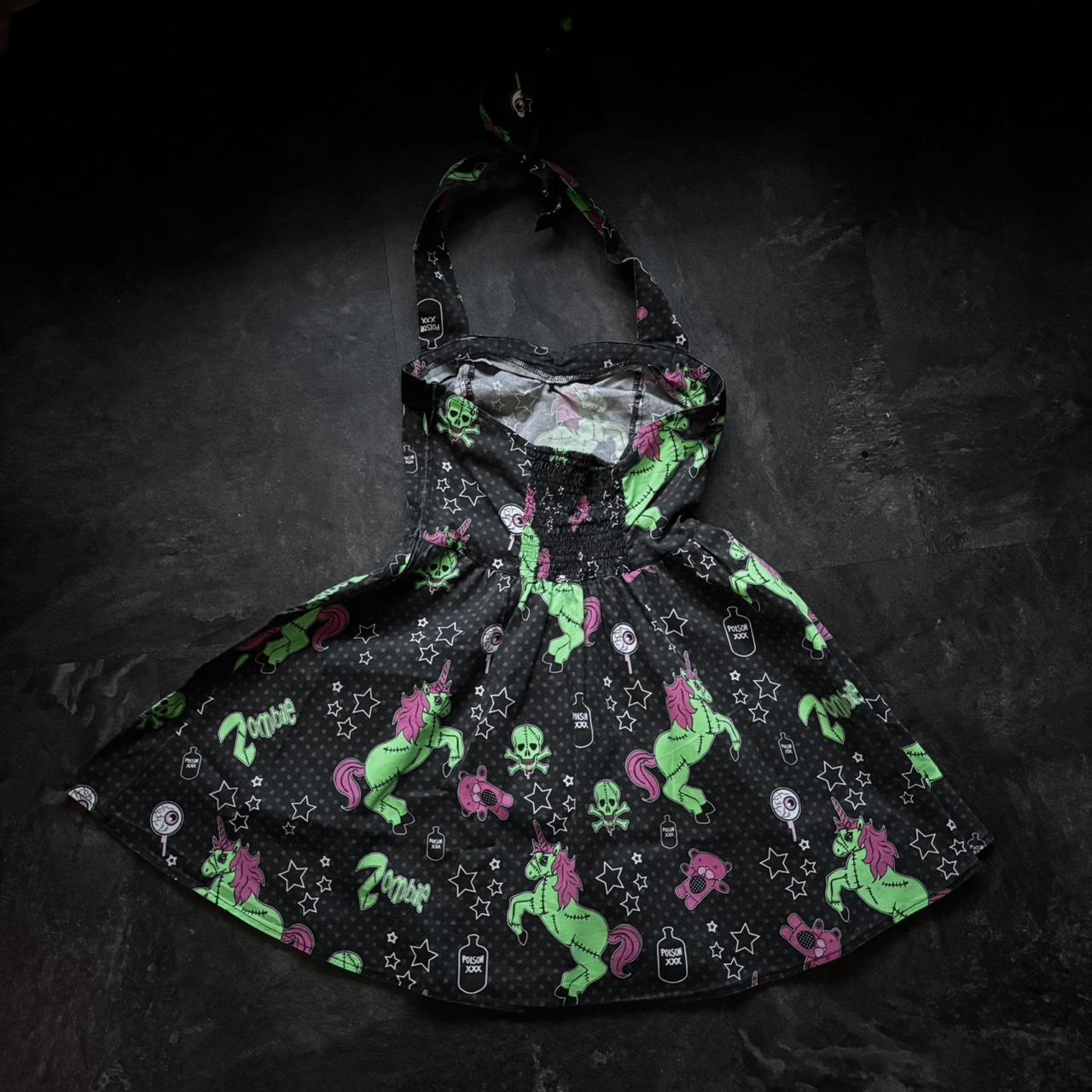 Genuine vintage y2k zombie unicorn hell bunny... | Depop