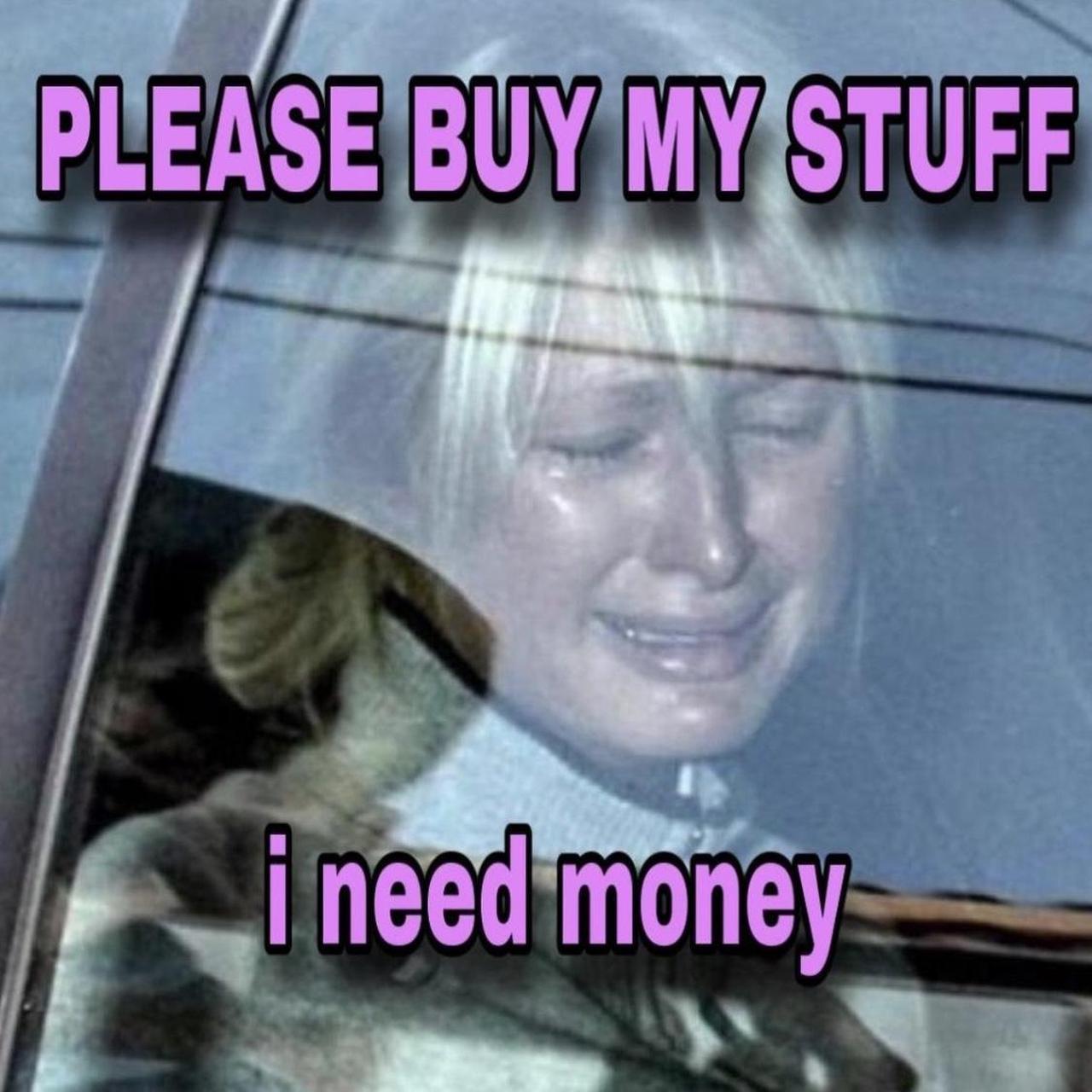 buy my stuff, send offers, trying to get rid of... - Depop