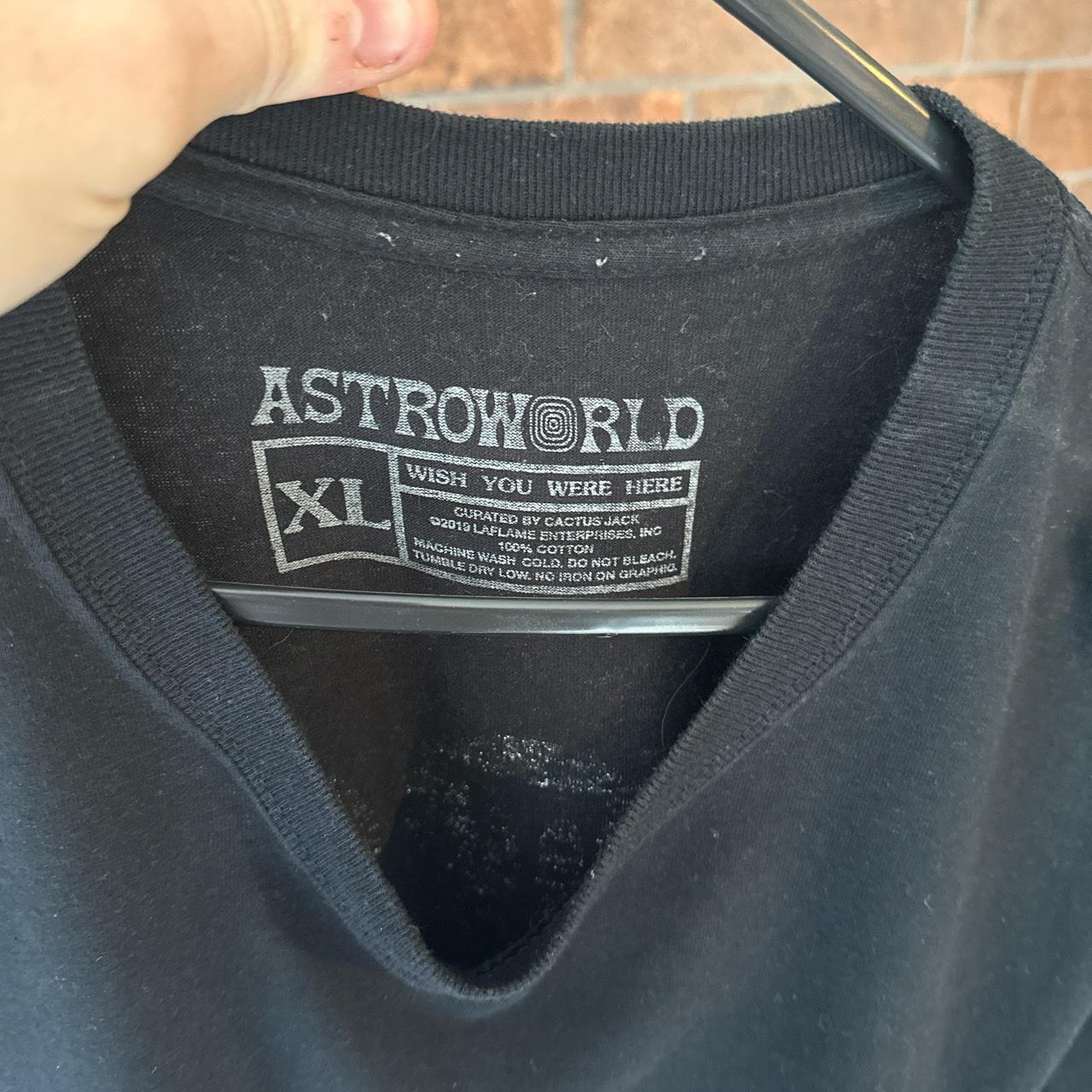 Travis Scott astroworld tee astroworld T-shirt... - Depop