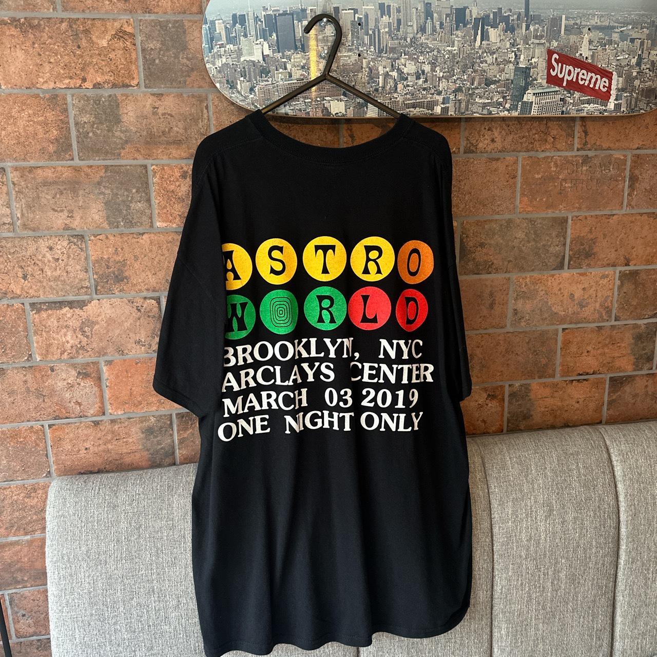 Travis Scott astroworld tee astroworld T-shirt... - Depop