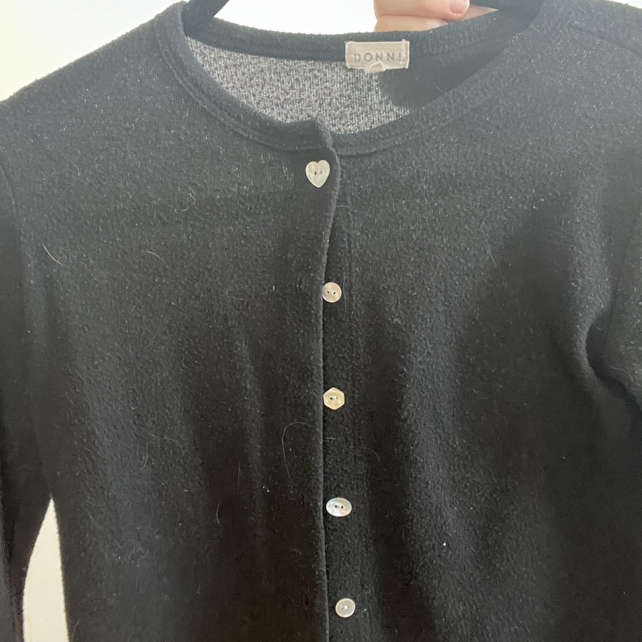 Donni pearl button cardigan - Depop