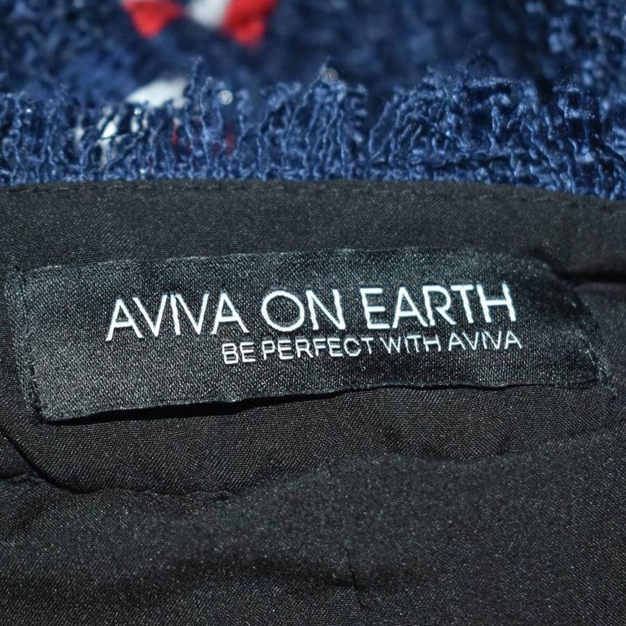 Aviva On Earth Tennis Style Boucle Navy Skort- 38... - Depop