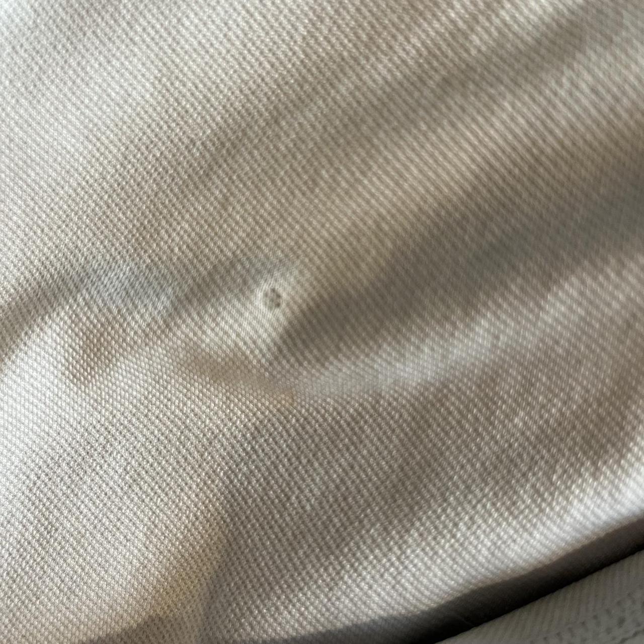 bo and tee light grey gym leggings small mark in... - Depop