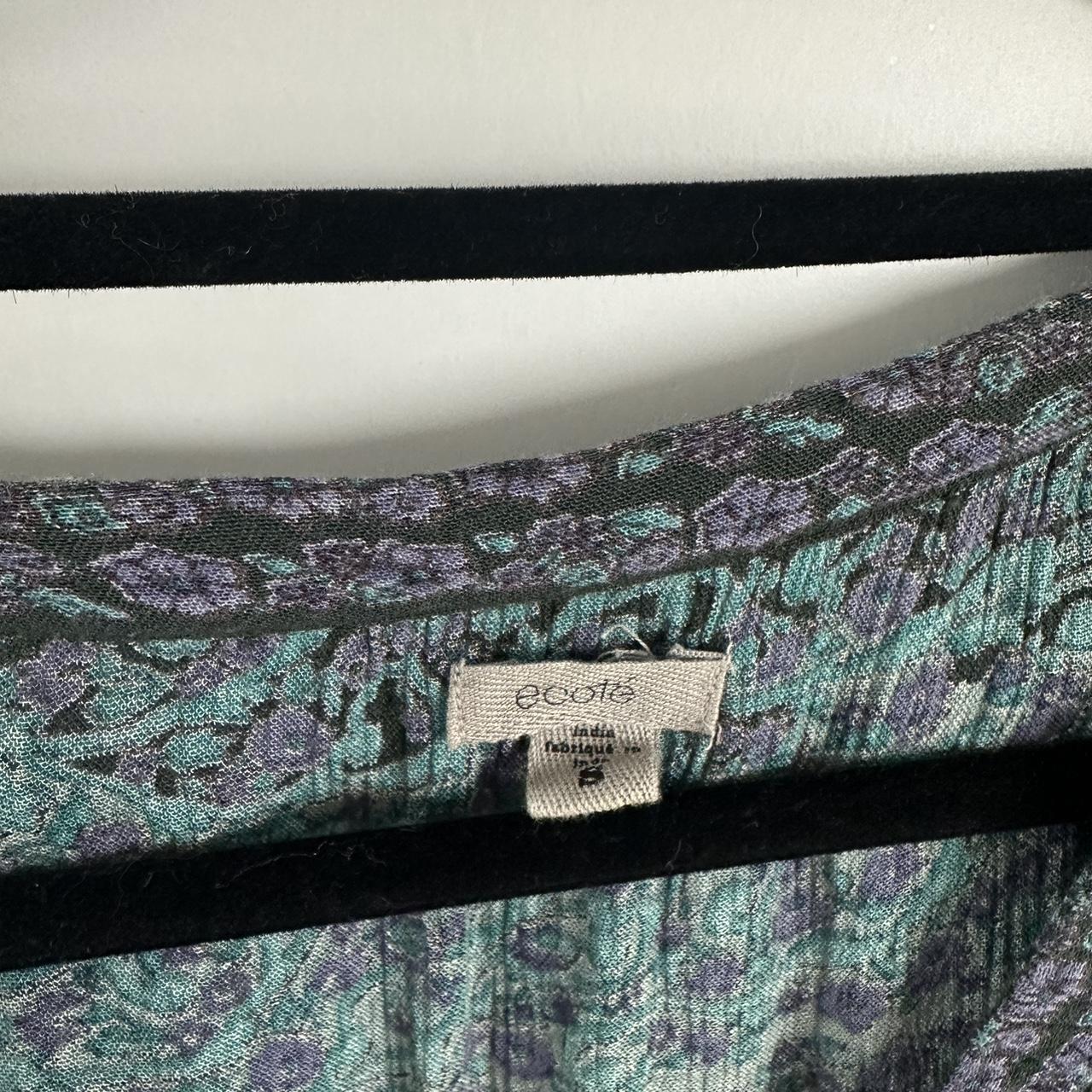 Urban Outfitter Ecote patterned boho playsuit -... - Depop