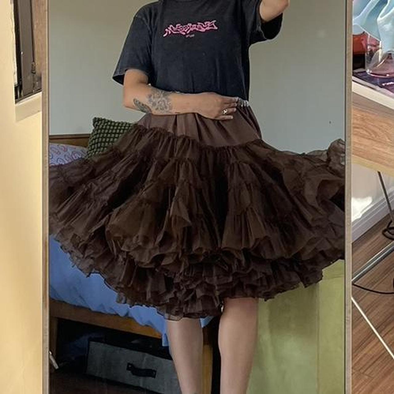 Ballerina brown tutu skirt SO CUTE I wish I could... - Depop