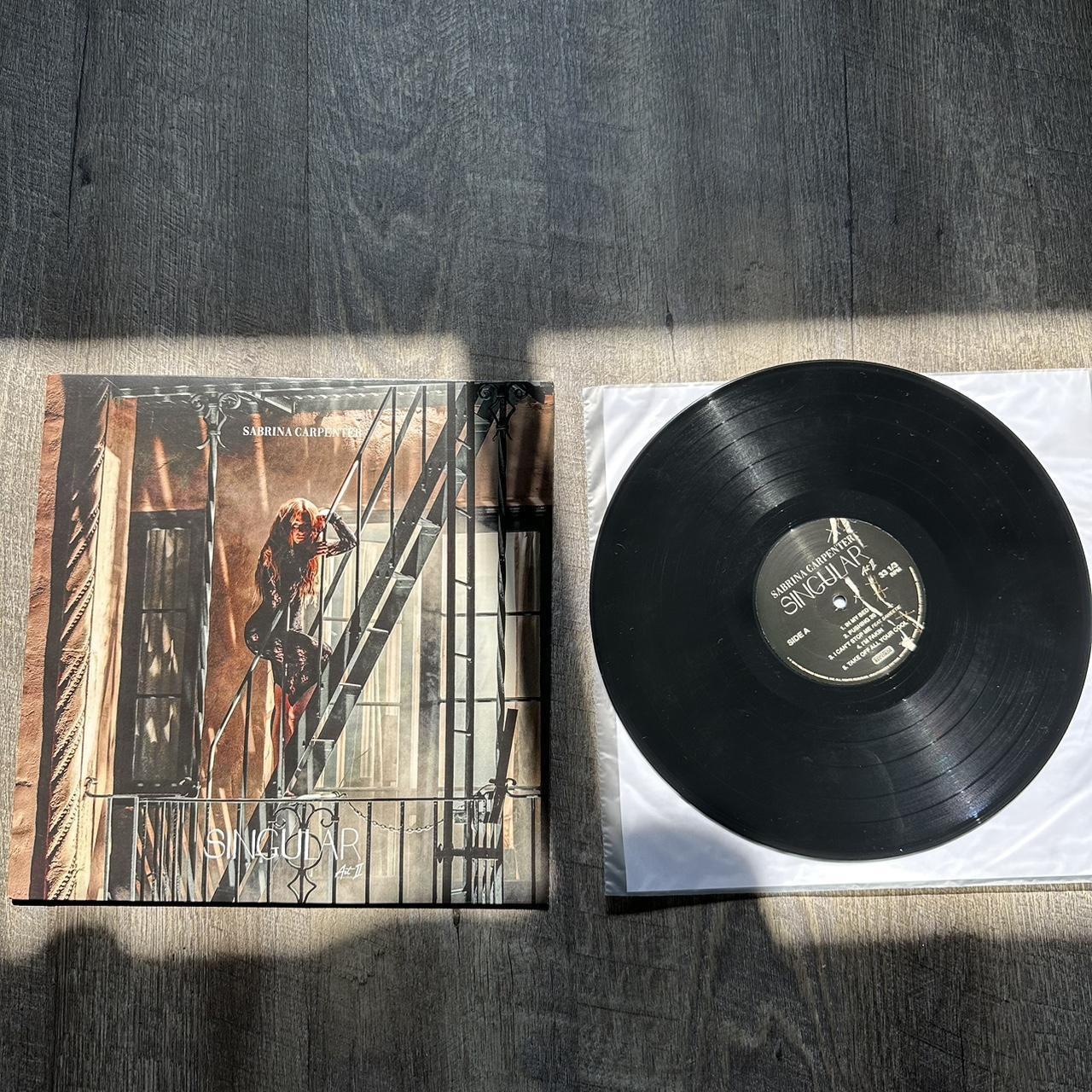 Sabrina Carpenter Singular Act 2 Black Vinyl... - Depop