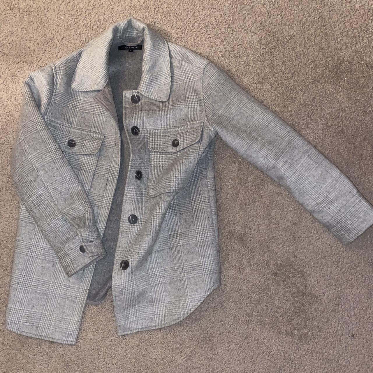 Barely worn Dynamite jacket! Perfect for spring/fall... - Depop