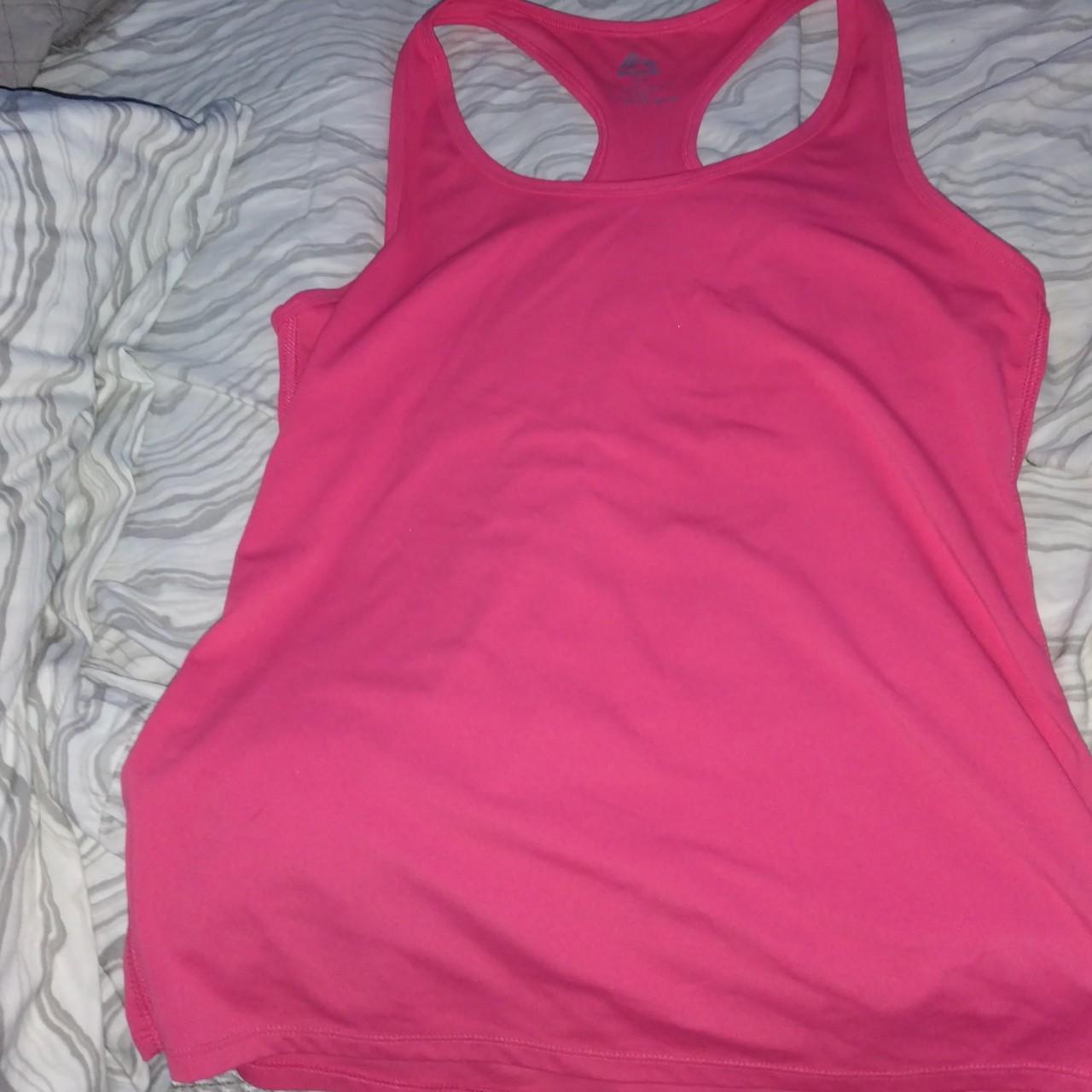 Pink Workout Tank - No known flaws Fits s/m Will... - Depop