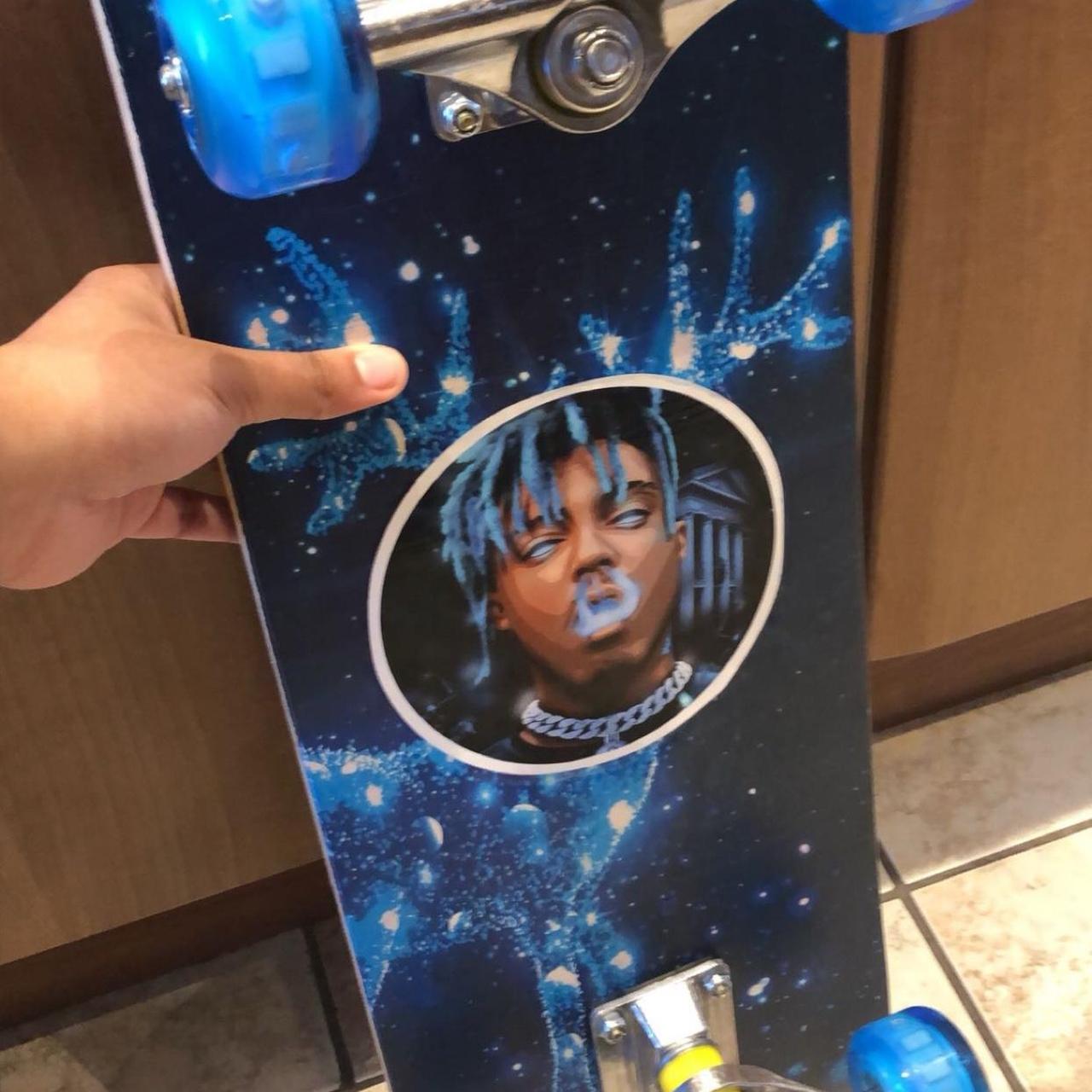 juice wrld LED wheel’s skateboard! Suitable for... - Depop
