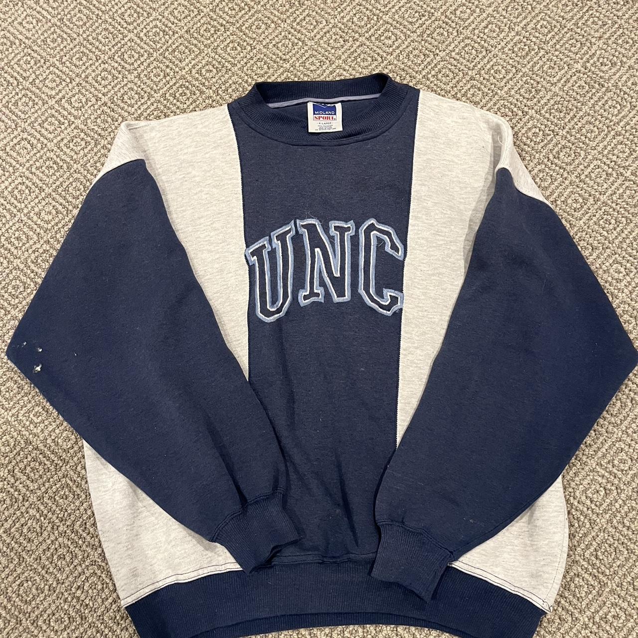 Vintage unc crewneck good condition and has a little... - Depop