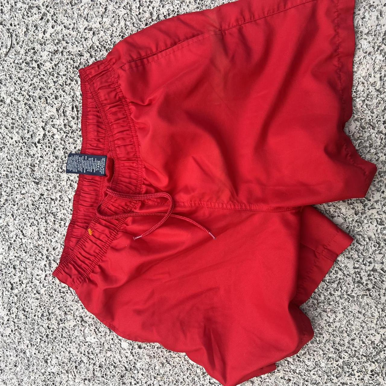 Good Old Red Swimming Trunk Shorts Depop