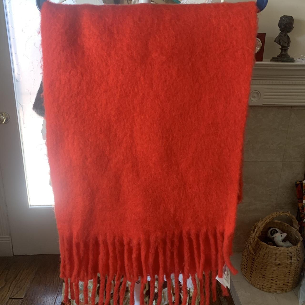 Large red scarf from H&M it’s very soft - Depop