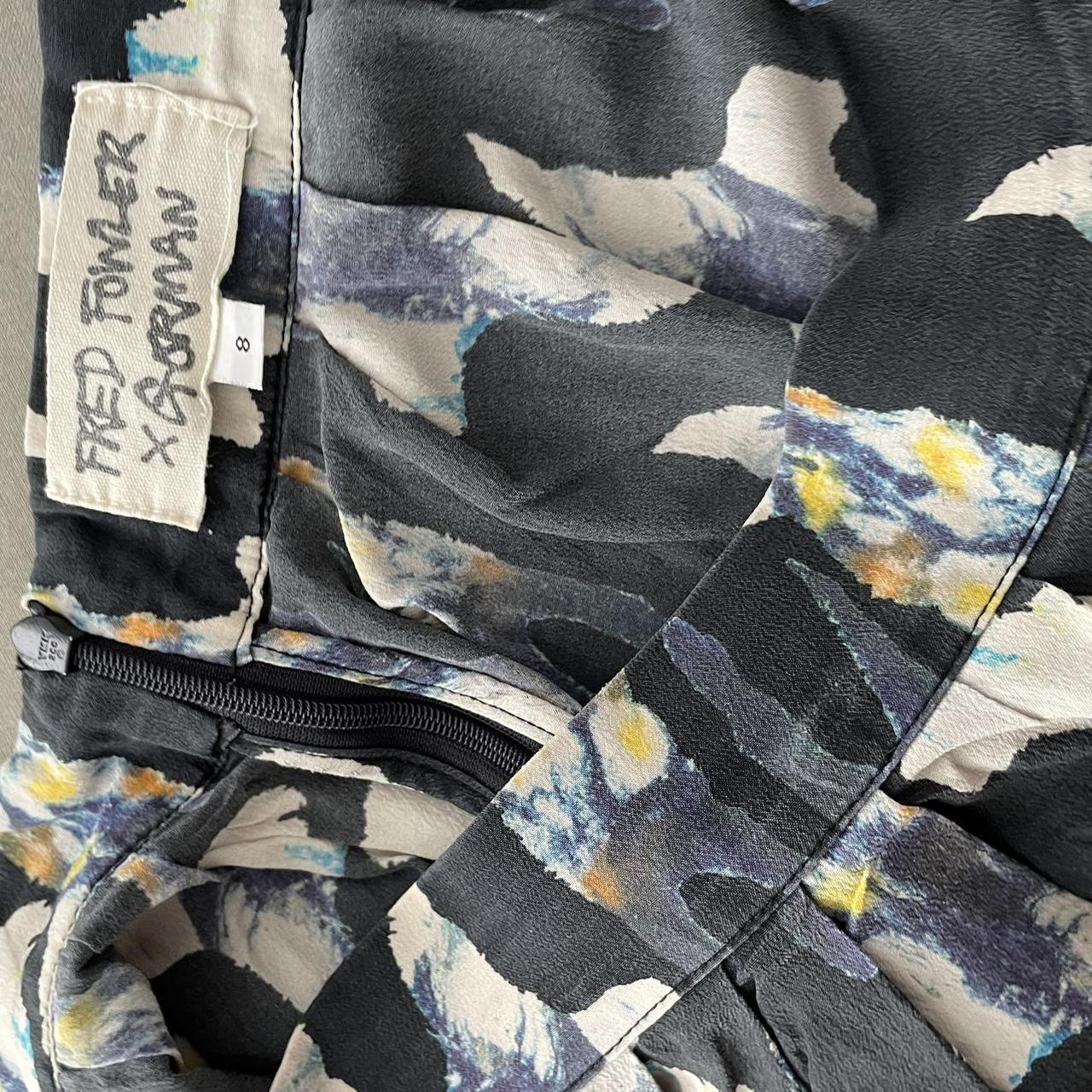 GORMAN Fred Fowler Silk Skirt Size 8 (small... - Depop