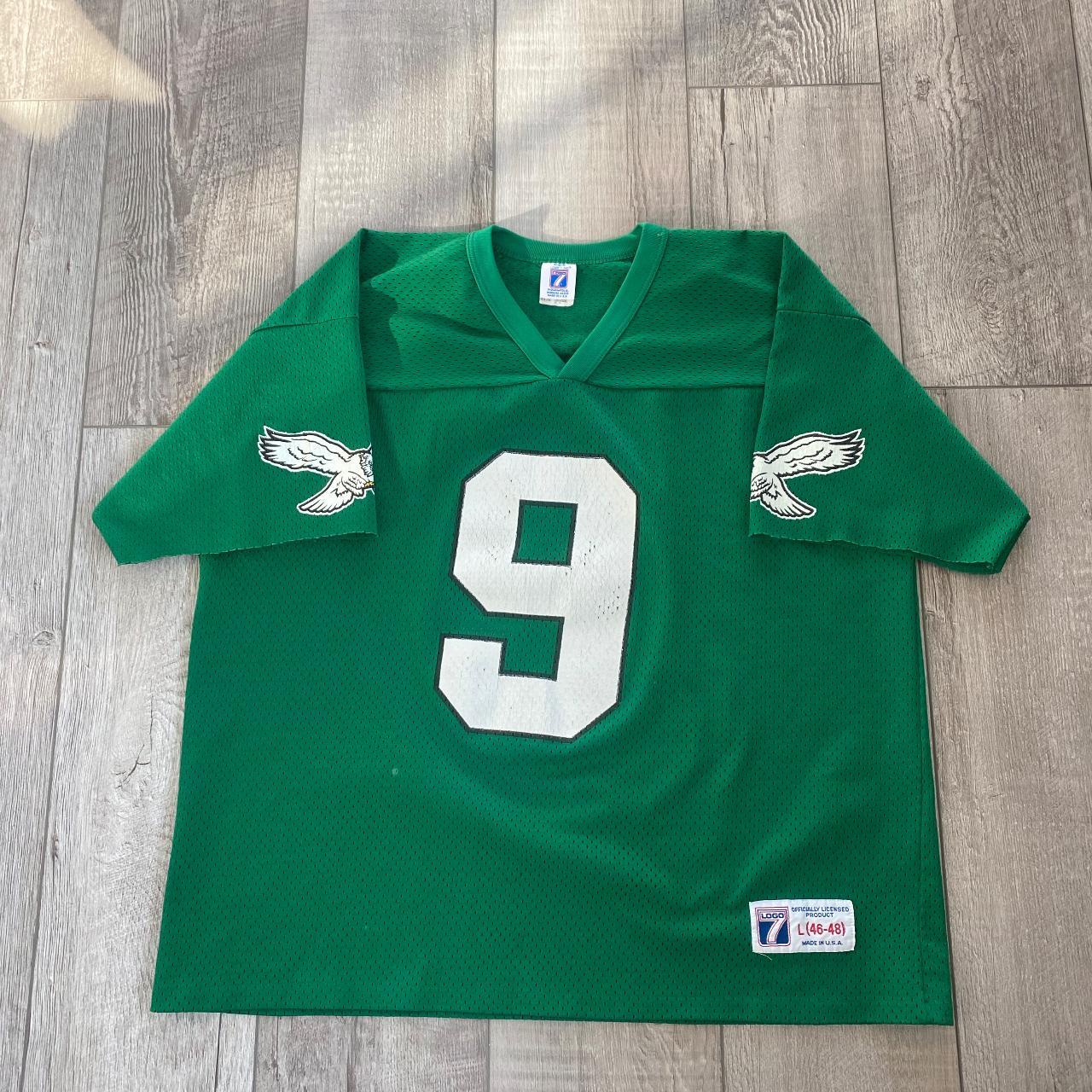 Vintage Philadelphia Eagles 7 Logo Jersey - Size:... - Depop