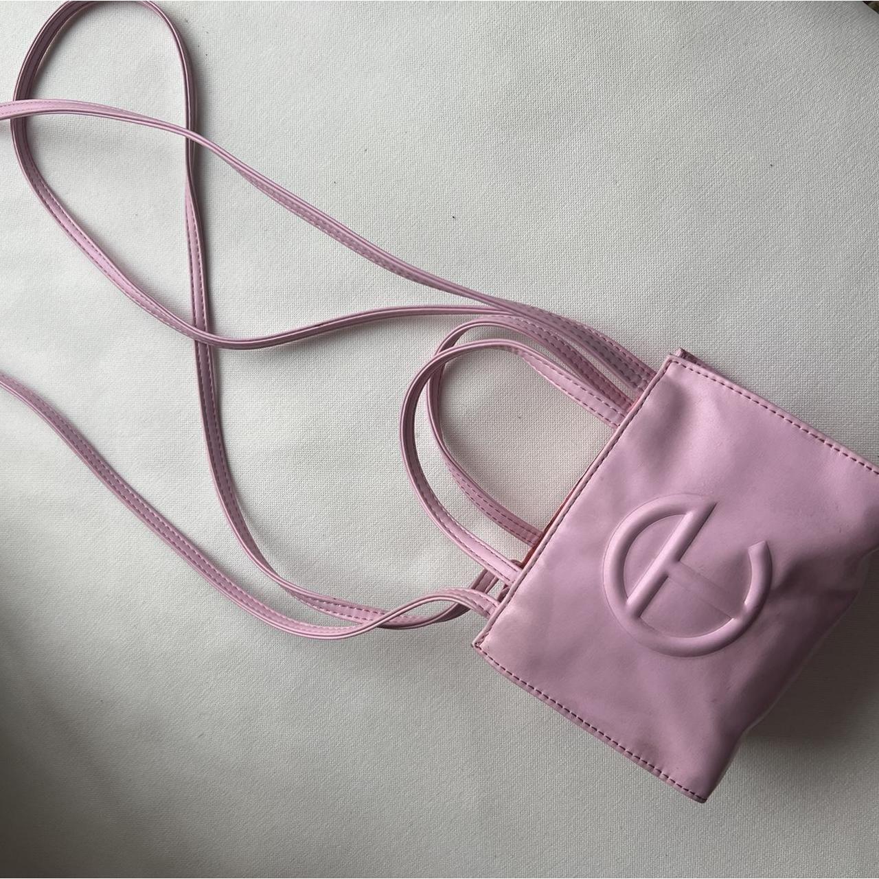 Pink MINI Telfar Bag. - Depop