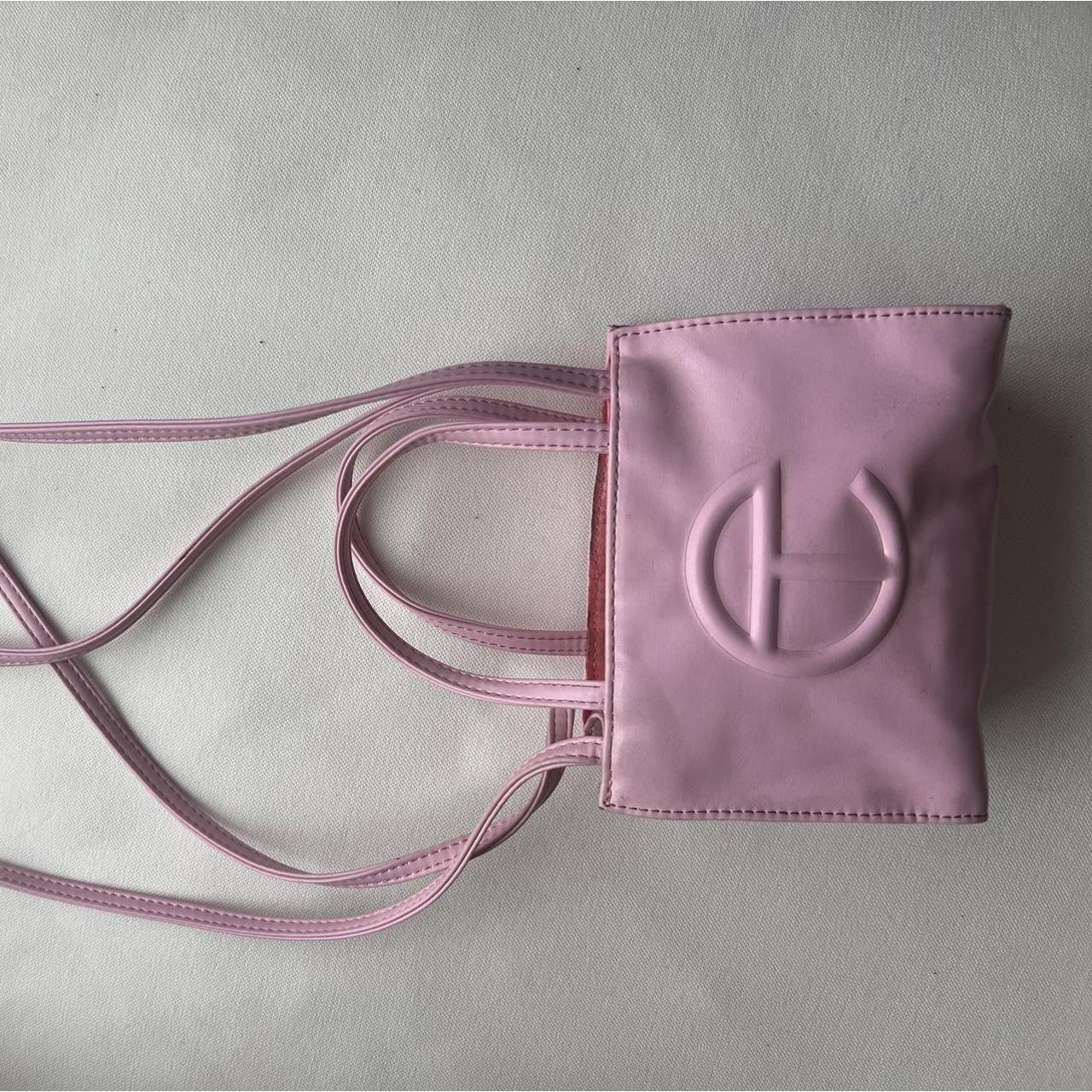 Pink MINI Telfar Bag. - Depop
