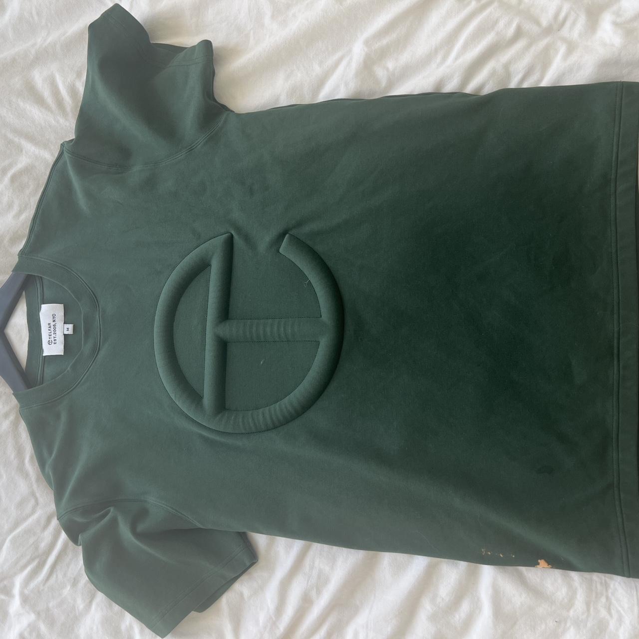 Telfar tee has bleach spot so going for the low. Any... - Depop