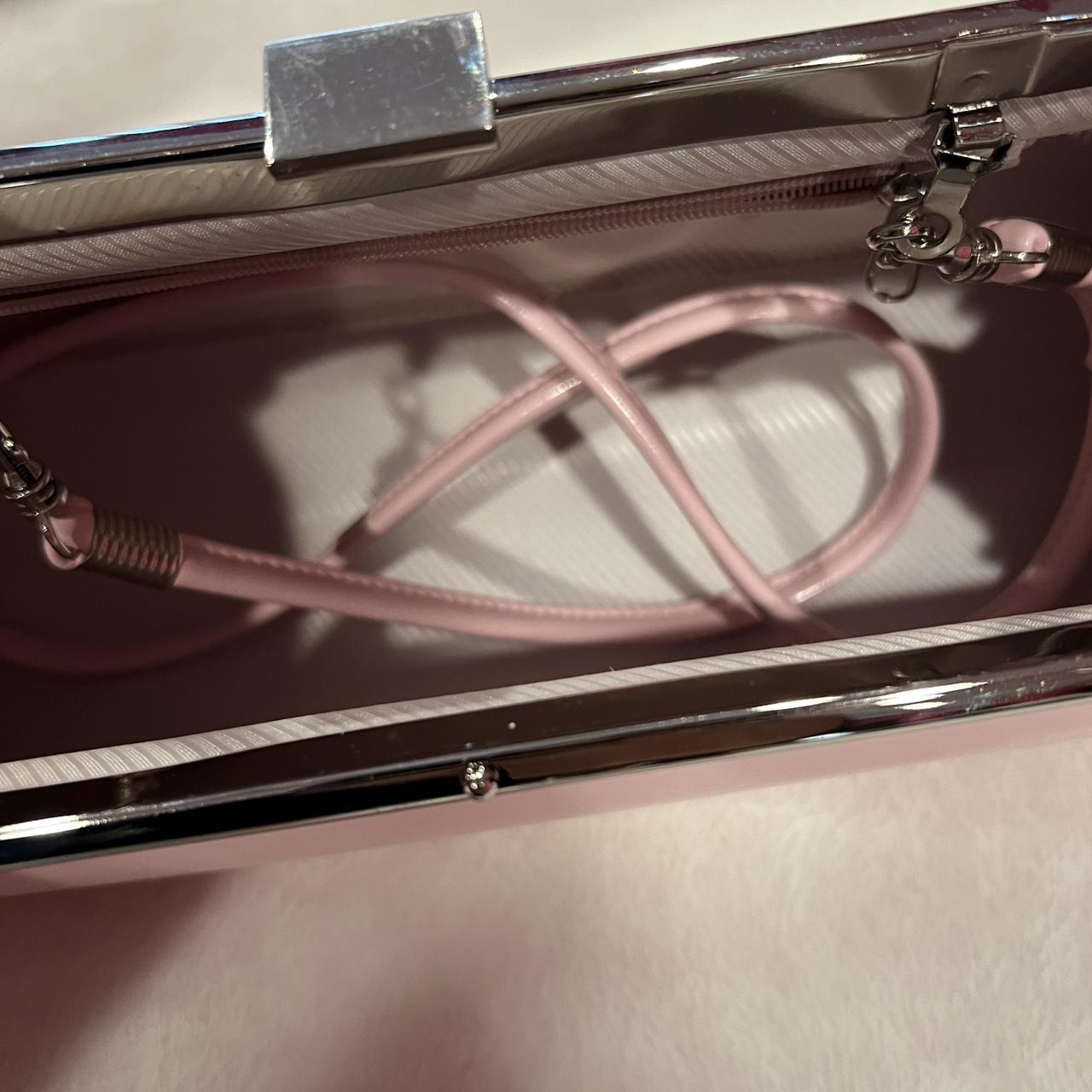 Vintage Pink Long shoulder bag. Comes with extra strap - Depop