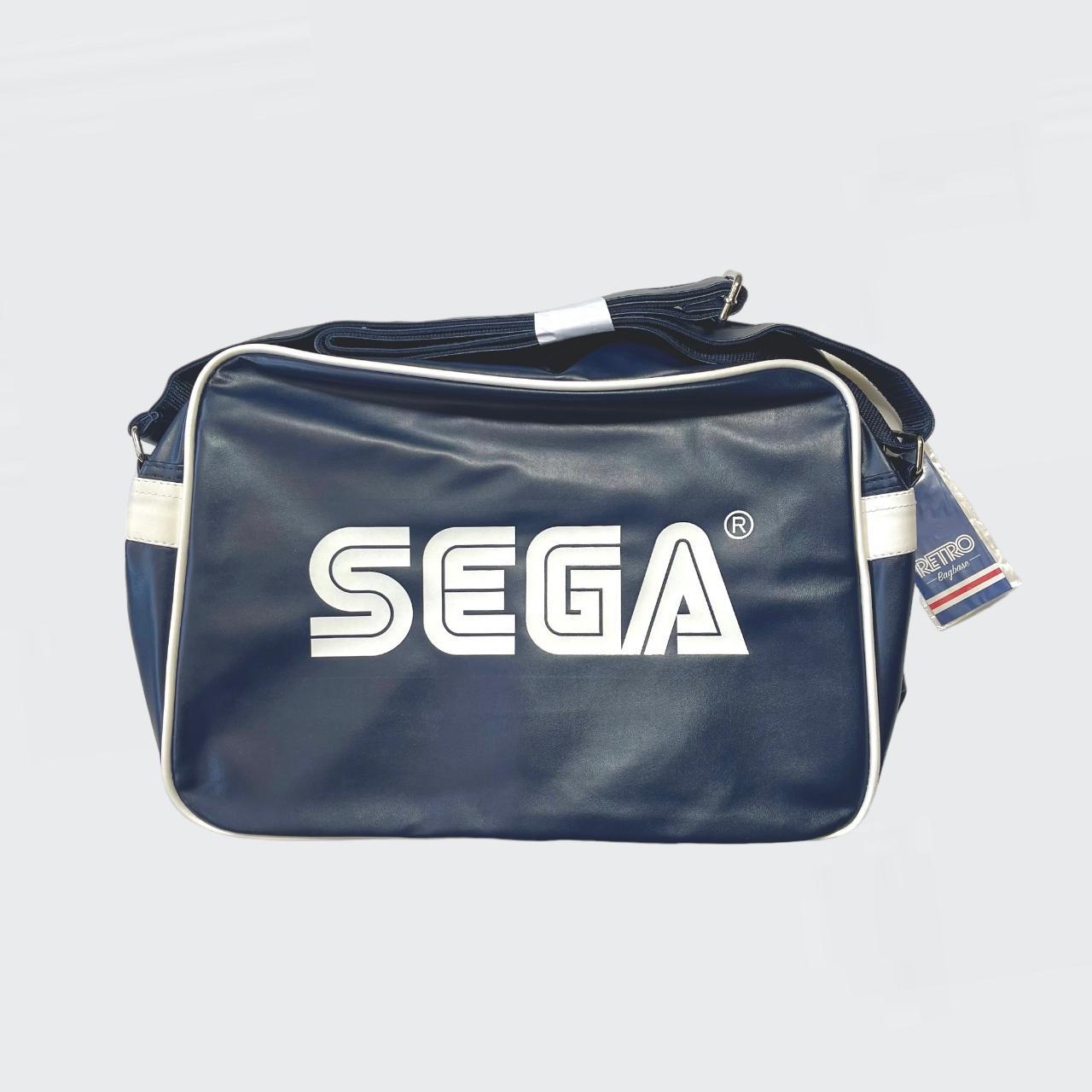 SEGA Video Game Retro Logo Messenger Crossbody Bag... - Depop