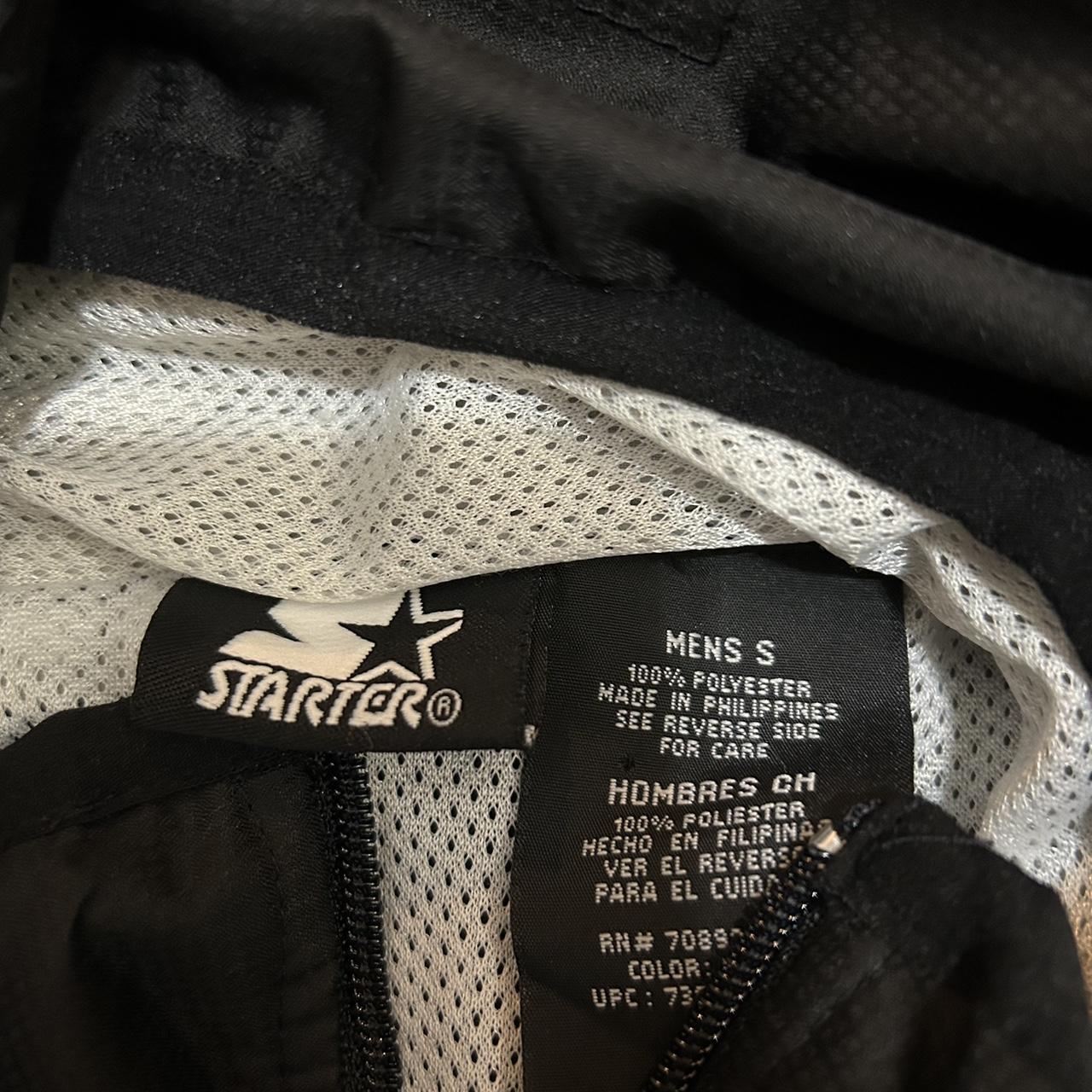 Beautiful red vintage Starter windbreaker jacket, in... - Depop