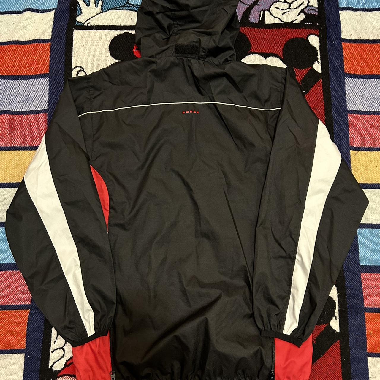 Beautiful red vintage Starter windbreaker jacket, in... - Depop