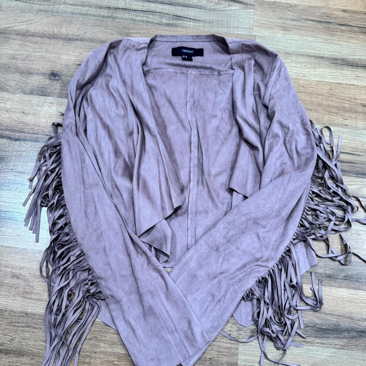 Purple fringe jacket #fringestyle #westernstyle | Depop