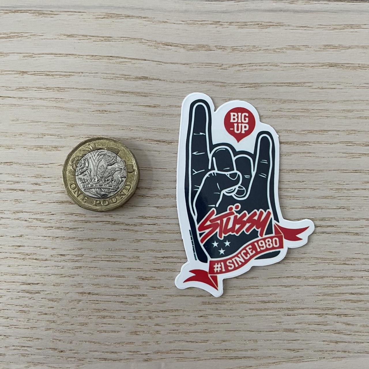 Stussy sticker Perfect for laptops skateboards... - Depop