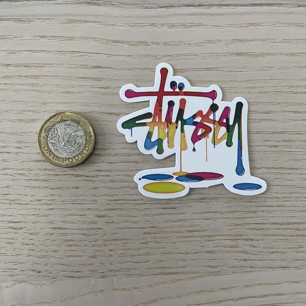 Stussy sticker Perfect for laptops skateboards... - Depop