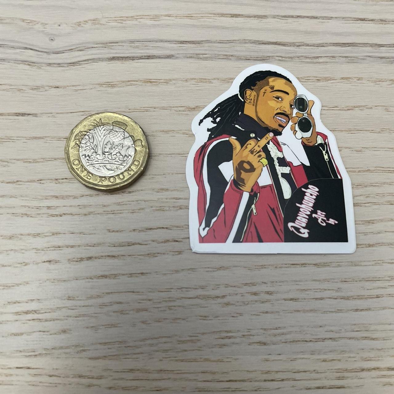 Quavo cartoon style music sticker Perfect for... - Depop