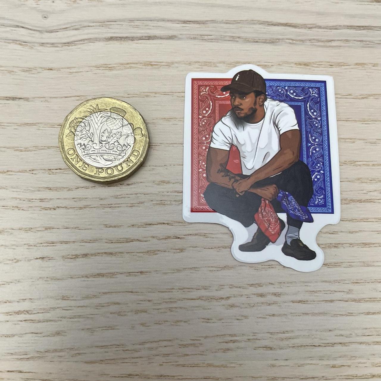 Kendrick Lamar cartoon style music sticker Perfect... - Depop