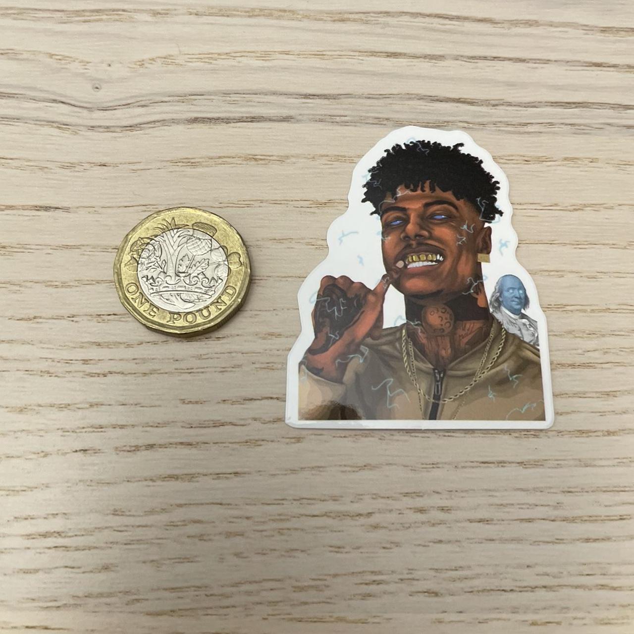 Blueface cartoon style music sticker Perfect for... - Depop