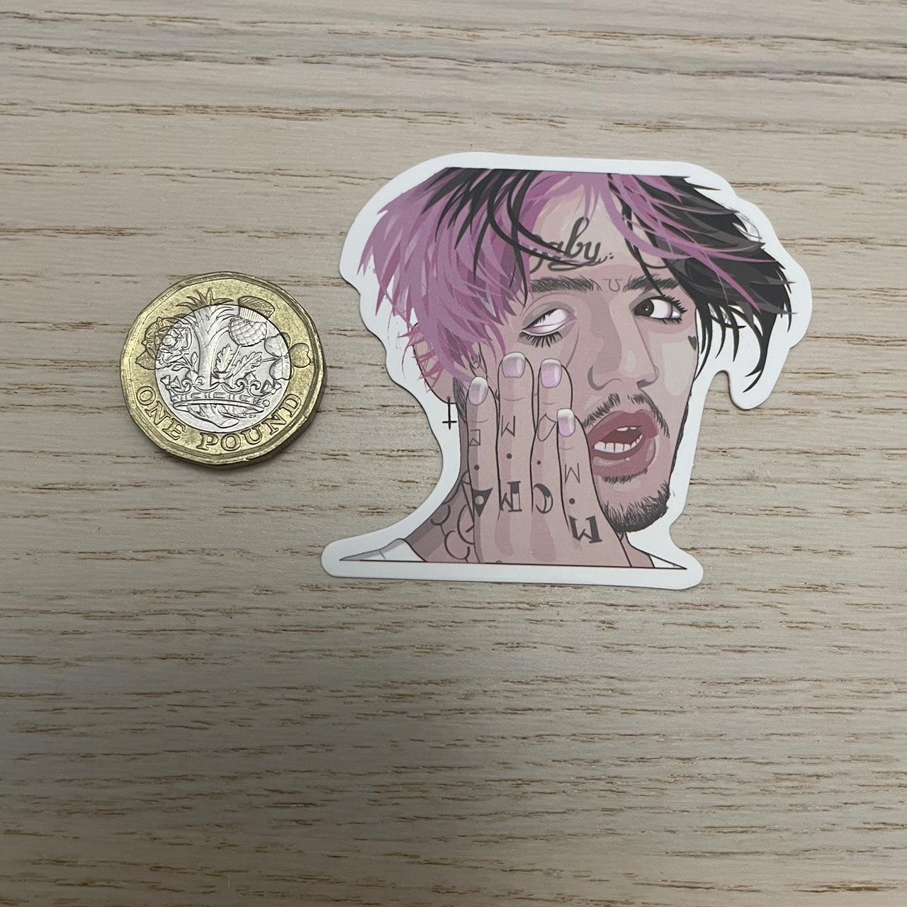 Lil Peep music sticker Perfect for laptops... - Depop