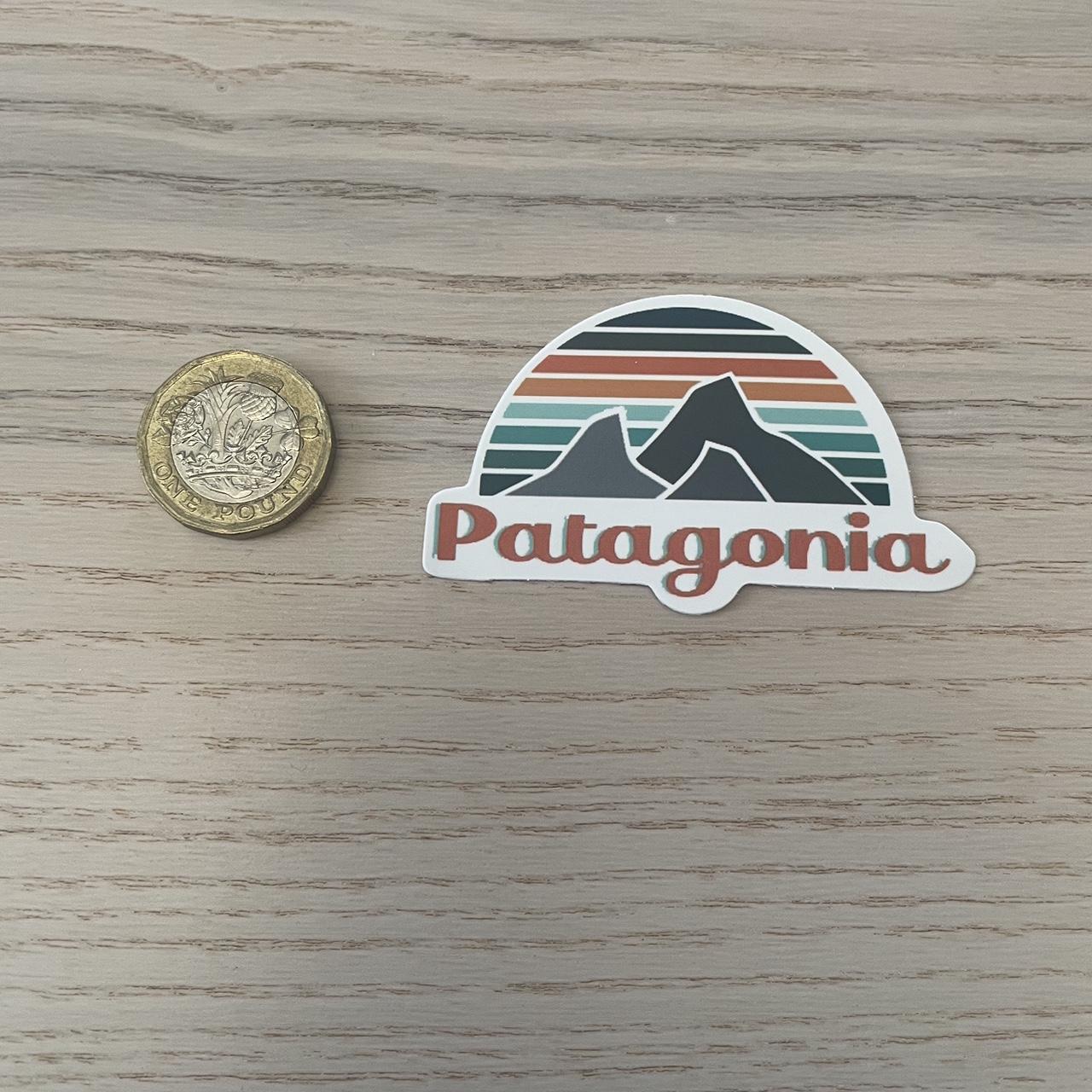Patagonia sticker Perfect for laptops skateboards... - Depop
