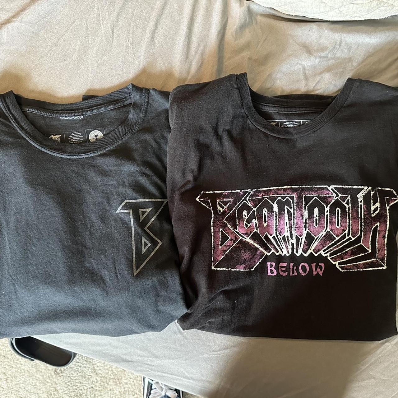 Beartooth - 2 T-shirt bundle Both are size Large,... - Depop
