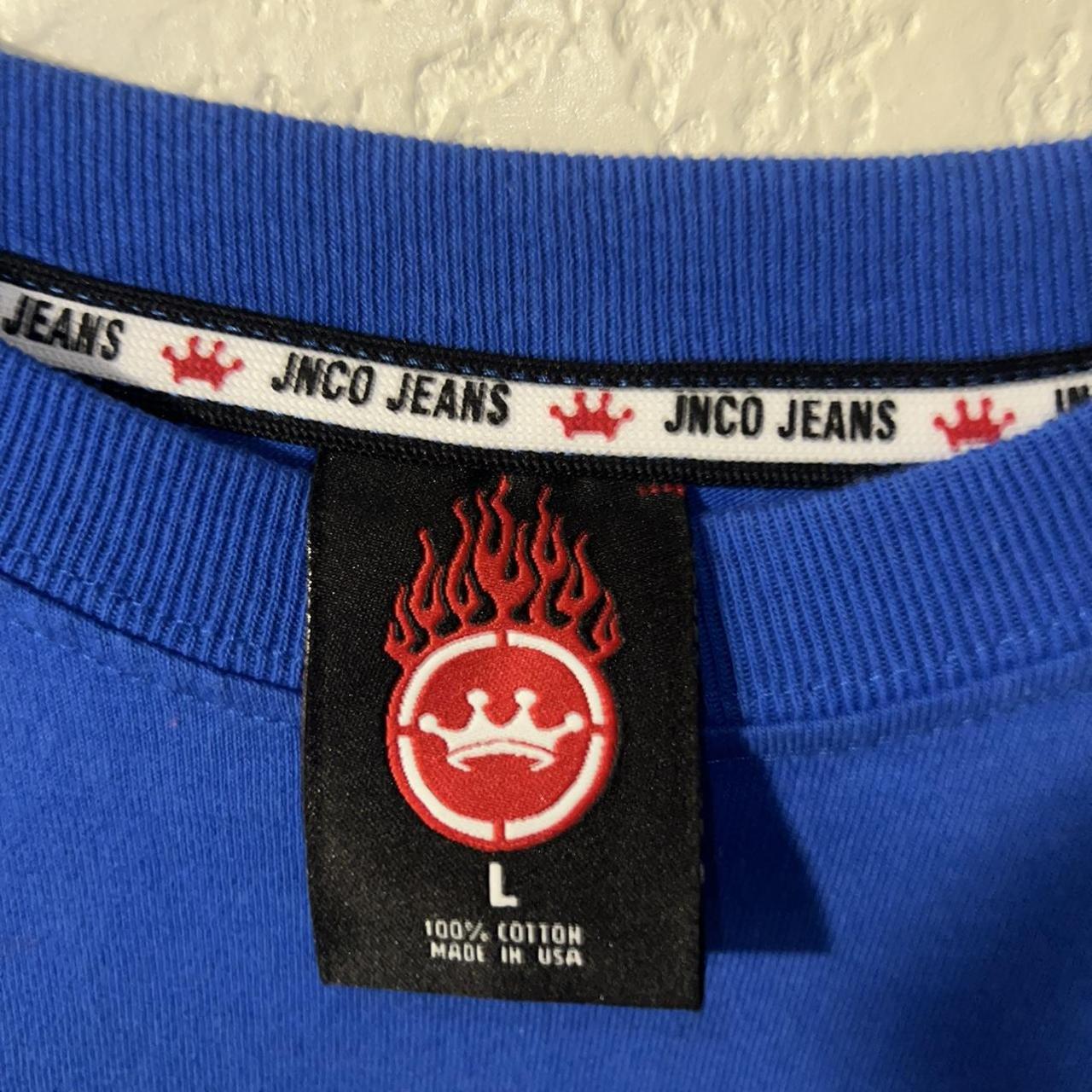 Jnco Blue Dragon Long sleeve Shirt #jnco #y2k #skate... - Depop