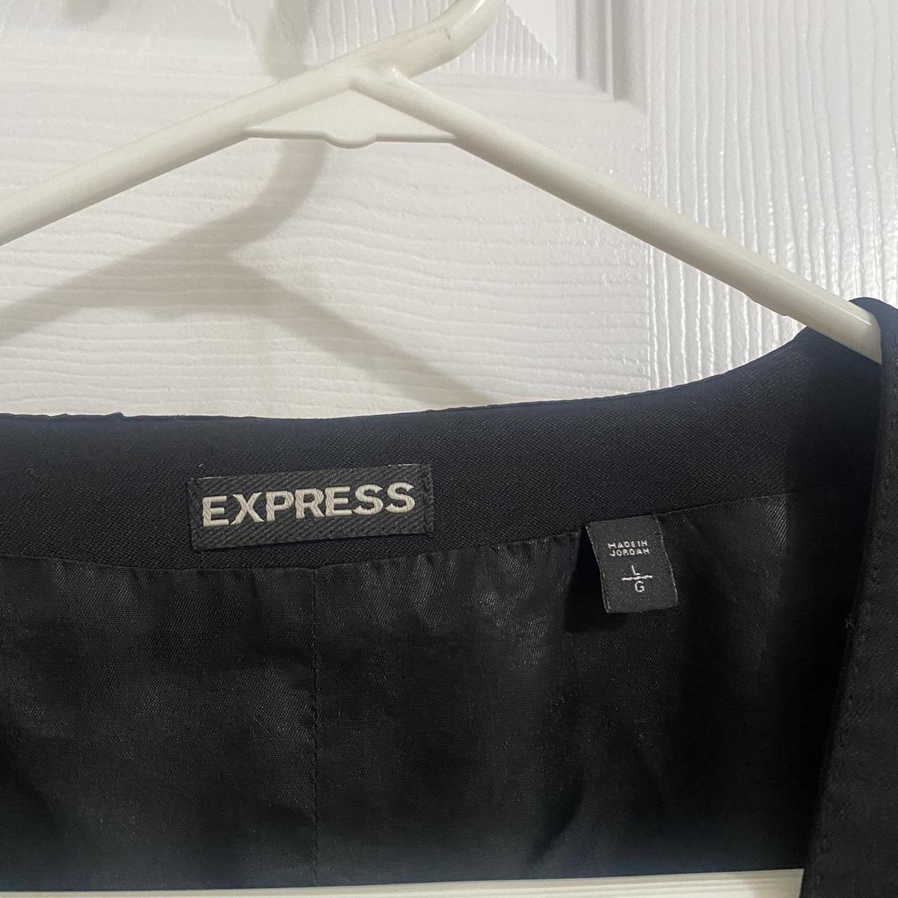 Mens Express vest in black. Has a little tear on the... - Depop