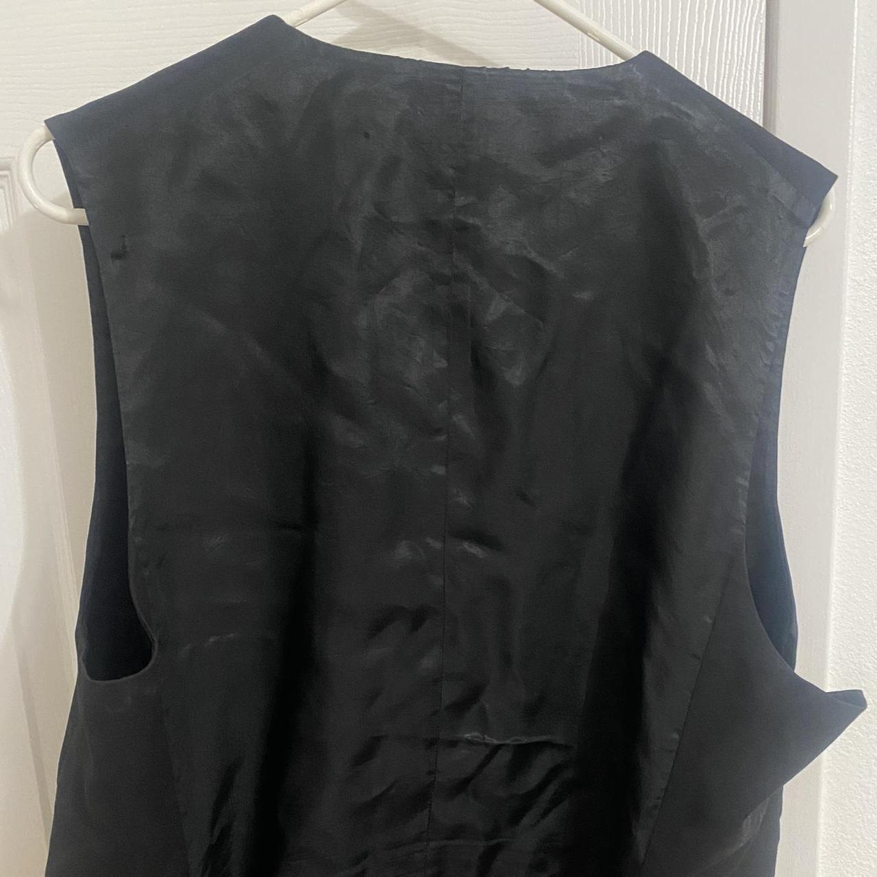 Mens Express vest in black. Has a little tear on the... - Depop