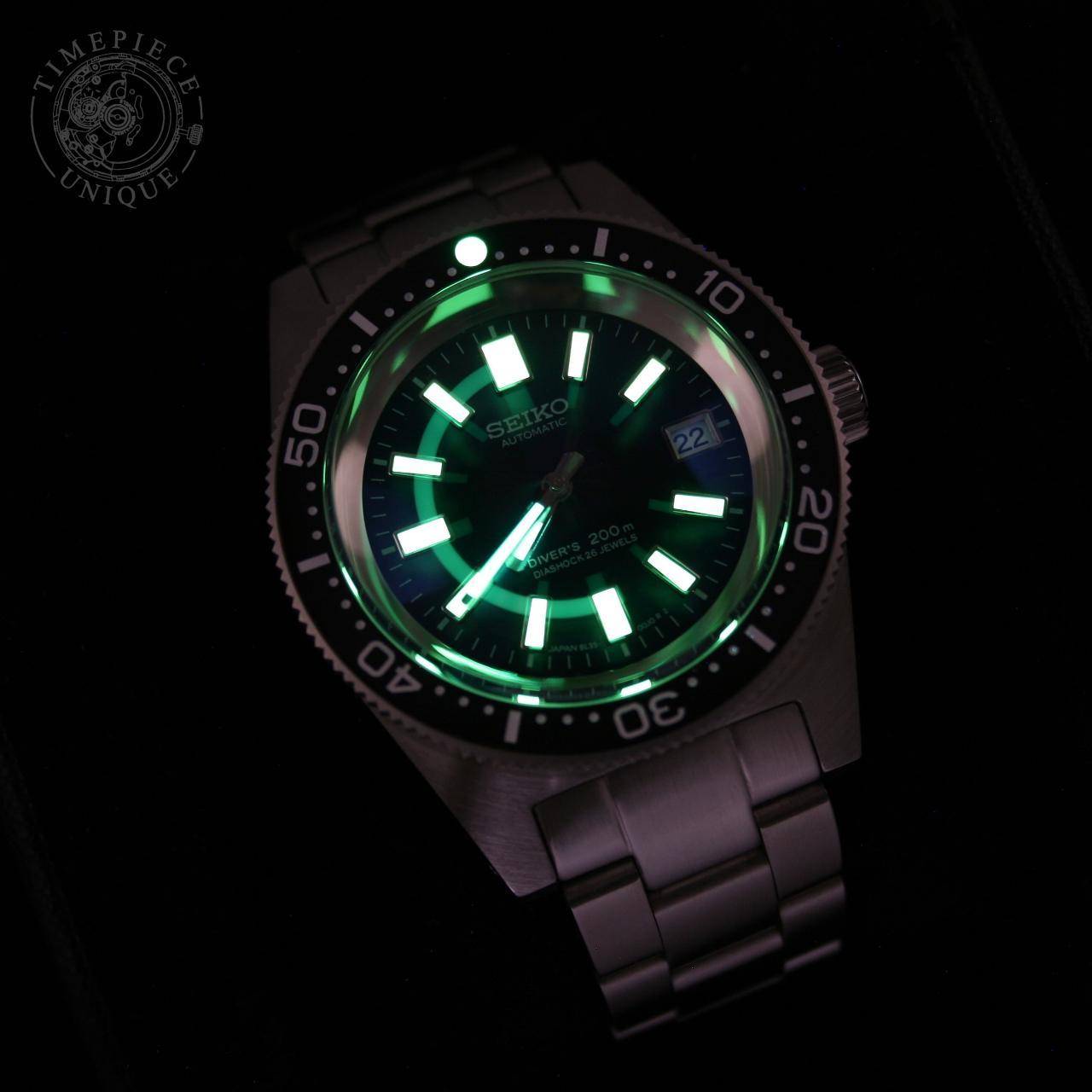 Seiko NH35 Automatic 62MAS Watch Mod Top Hat... - Depop