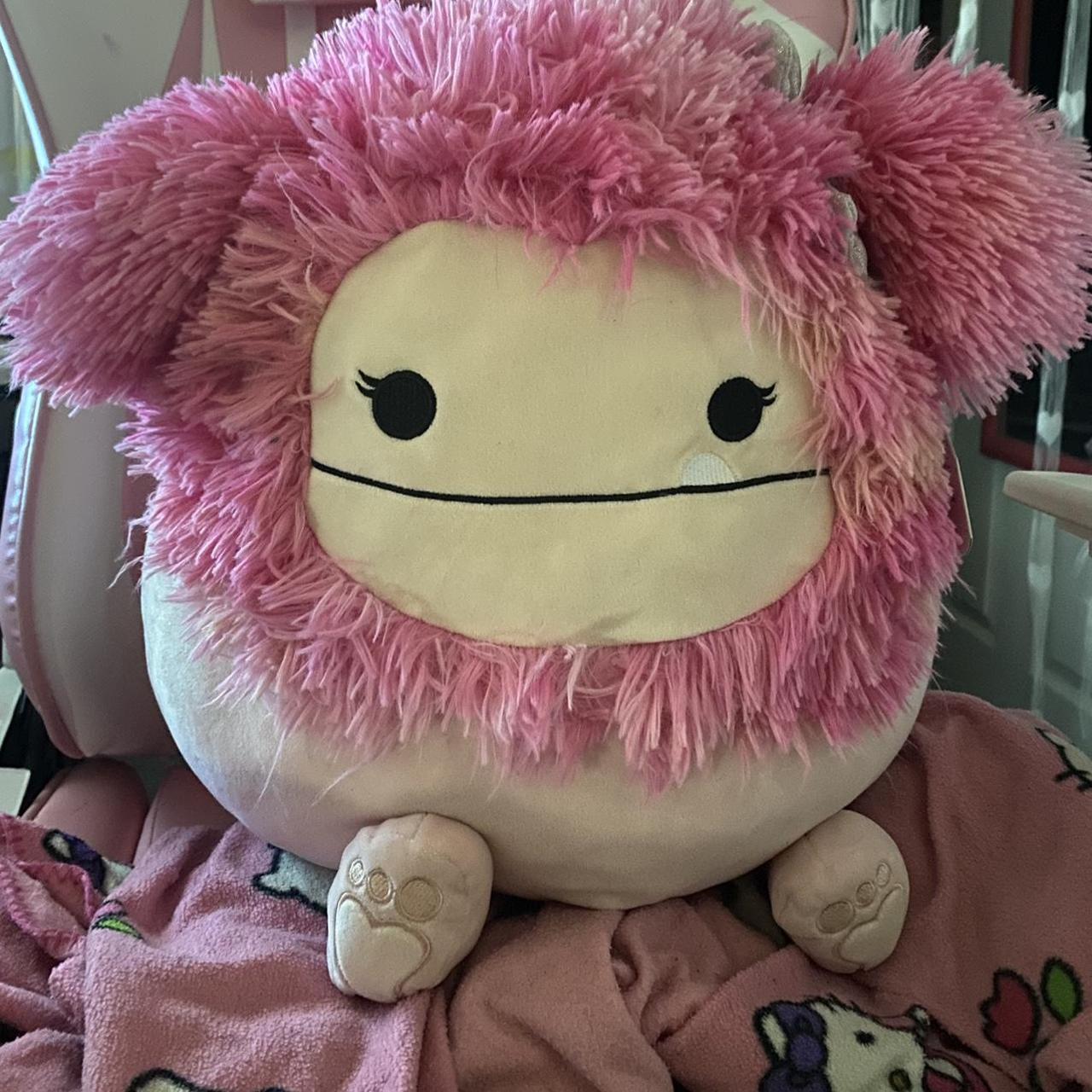 Squishmallows Pink and Cream Stuffed-animals | Depop
