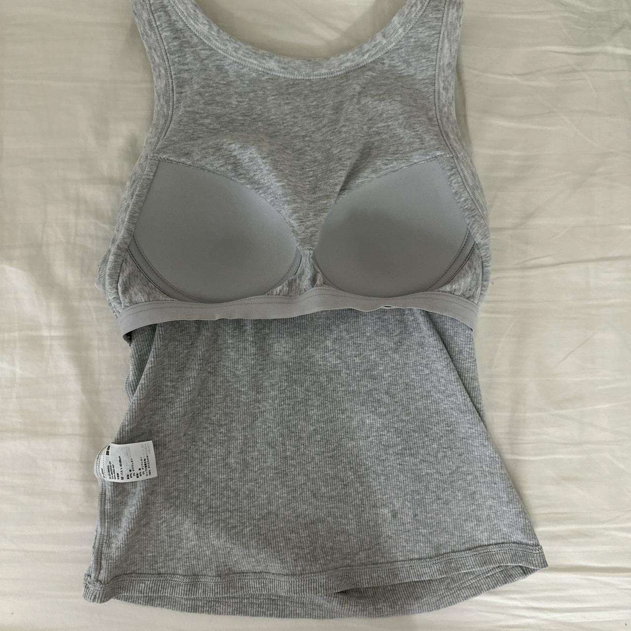 Uniqlo Tank Top With Built In Bra Wore A Couple Of Depop