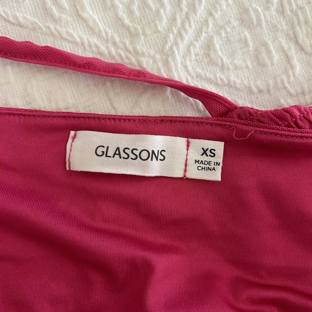 glassons pink sheer top 🎀🛍️ never worn!! size xs ☀️... - Depop