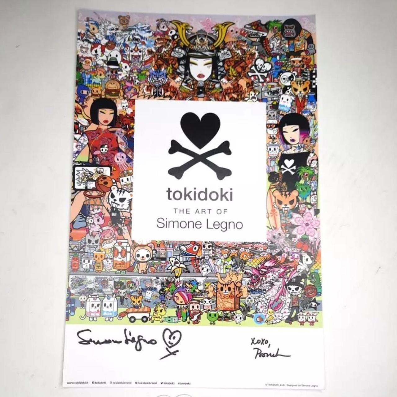 Tokidoki SDCC 2023 Exclusive Poster SIGNED By Simone... | Depop