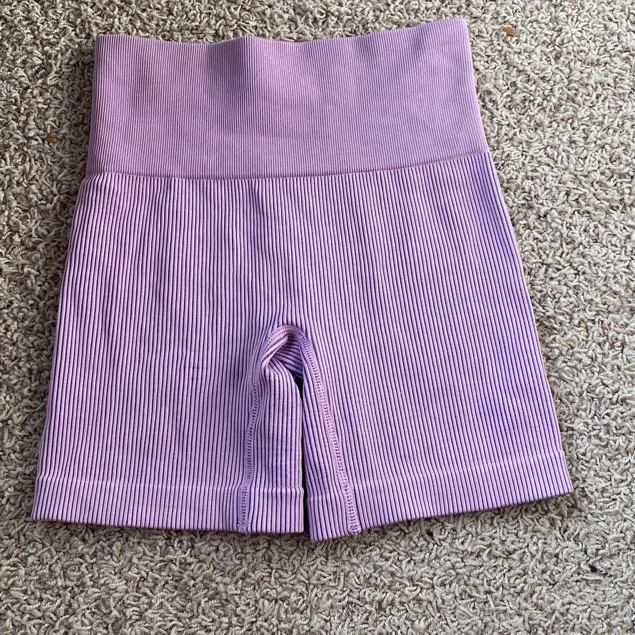 Target Women's Purple and Pink Shorts | Depop