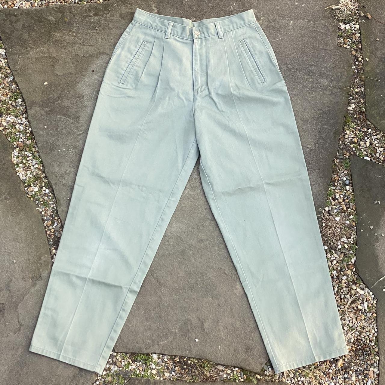 Vintage Northern Reflections Pleated Pants Simple... - Depop