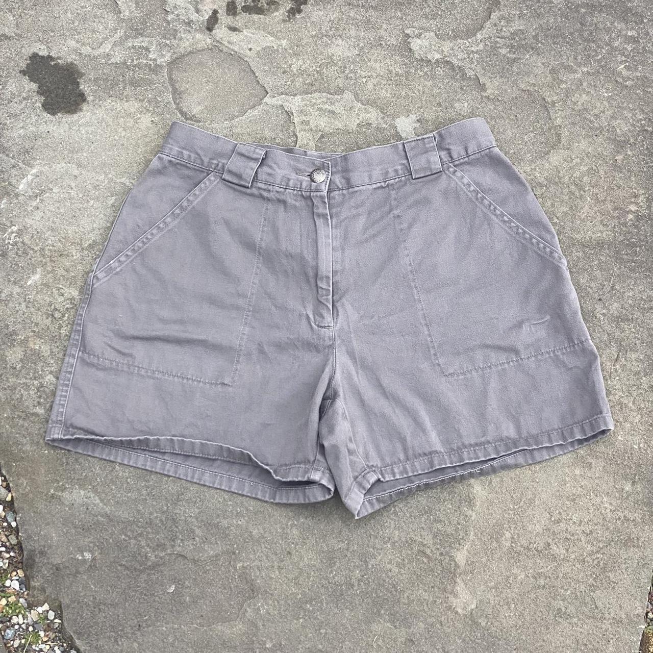 Y2K Izod Army Golf Shorts Army gray/green pocket... - Depop